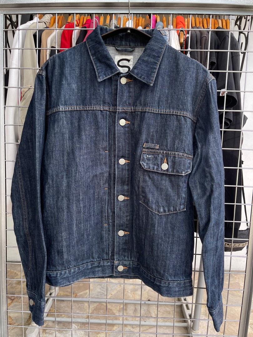 Authentic Rare Adam et rope Japanese Denim Jacket, Men's Fashion, Coats ...