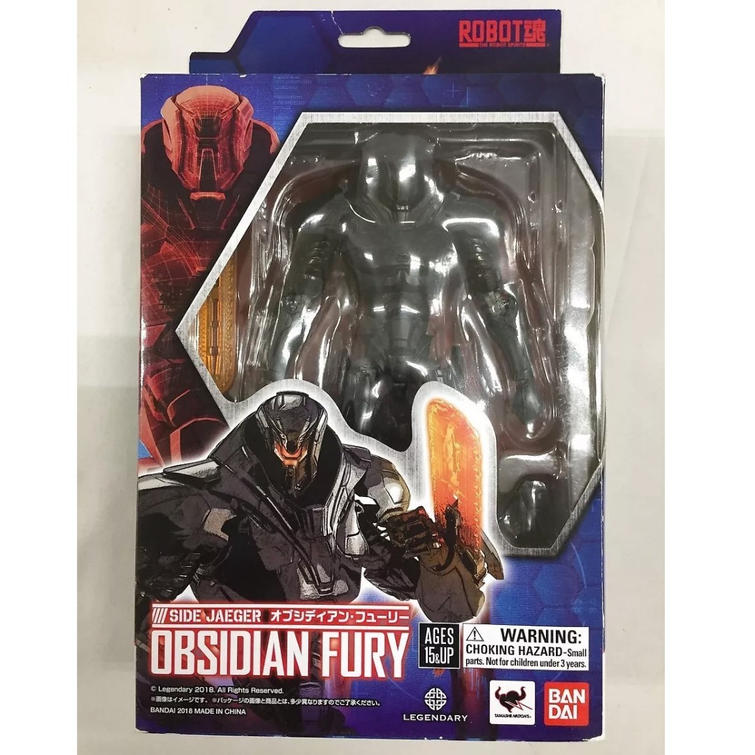 BANDAI ROBOT SPIRITS SIDE JAEGER OBSIDIAN FURY Pacific Rim Uprising ...
