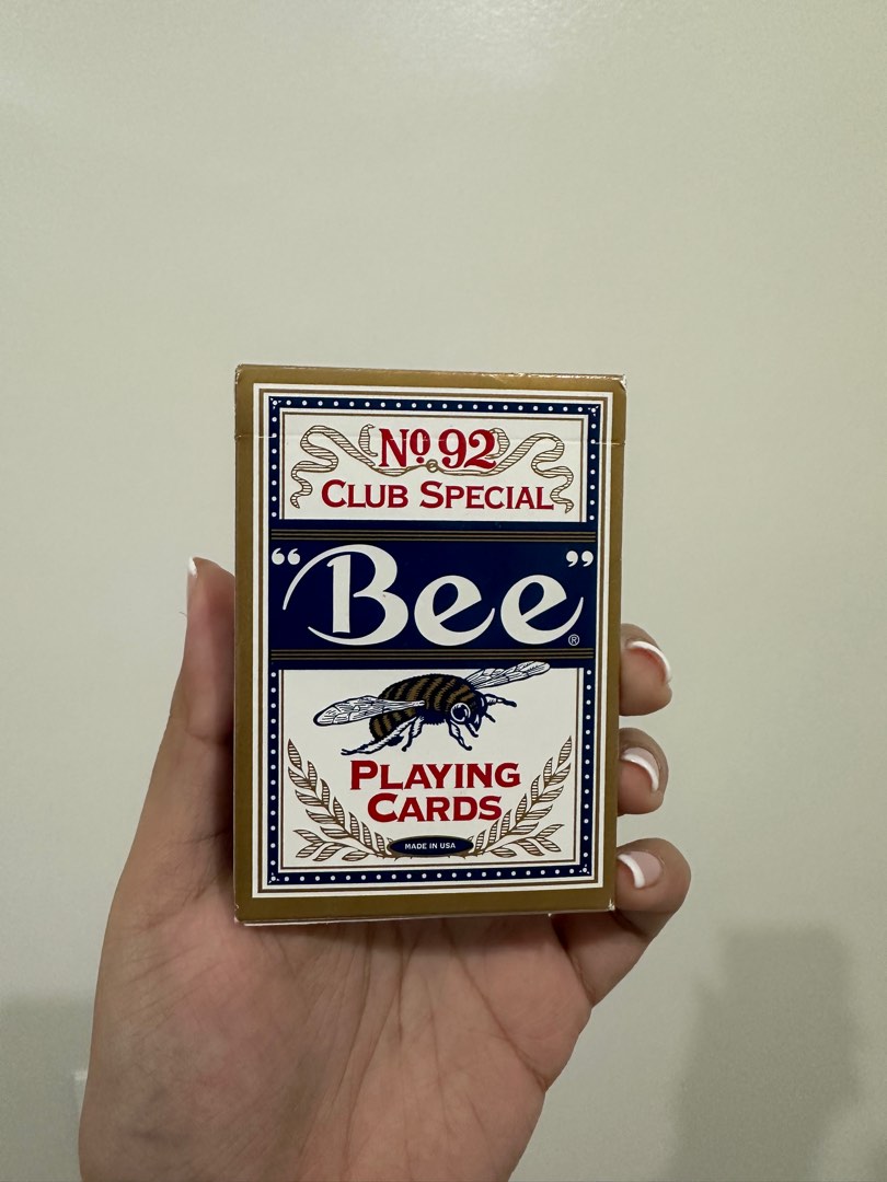 Bee Playing Cards, Hobbies & Toys, Toys & Games on Carousell
