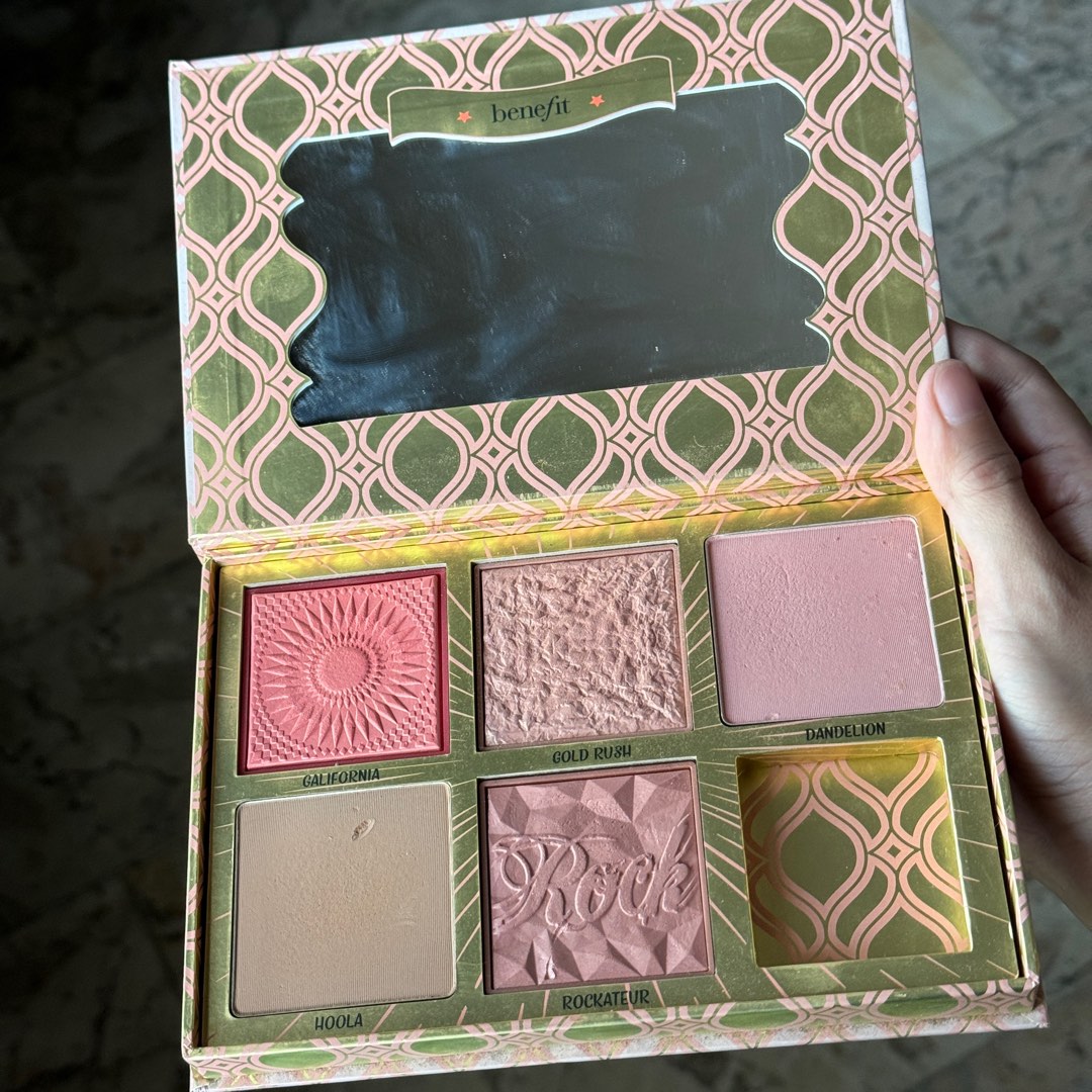Benefit cosmetics blush bar palette limited edition, Beauty & Personal ...
