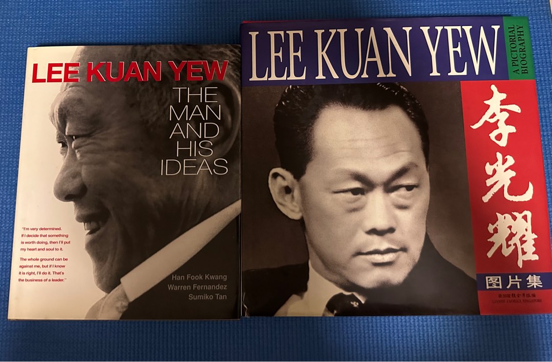 Books about Lee Kuan Yew 李光耀 (Pictorial Biography 图片集 / The Man and His ...