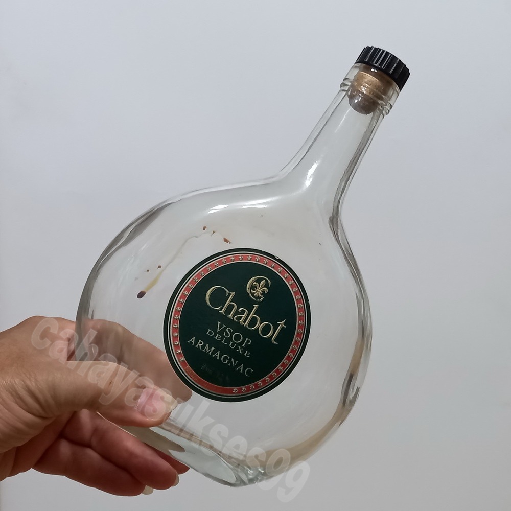 Botol Kosong Antik CHABOT VSOP Deluxe ARMAGNAC Botol Hiasan Kamar ...