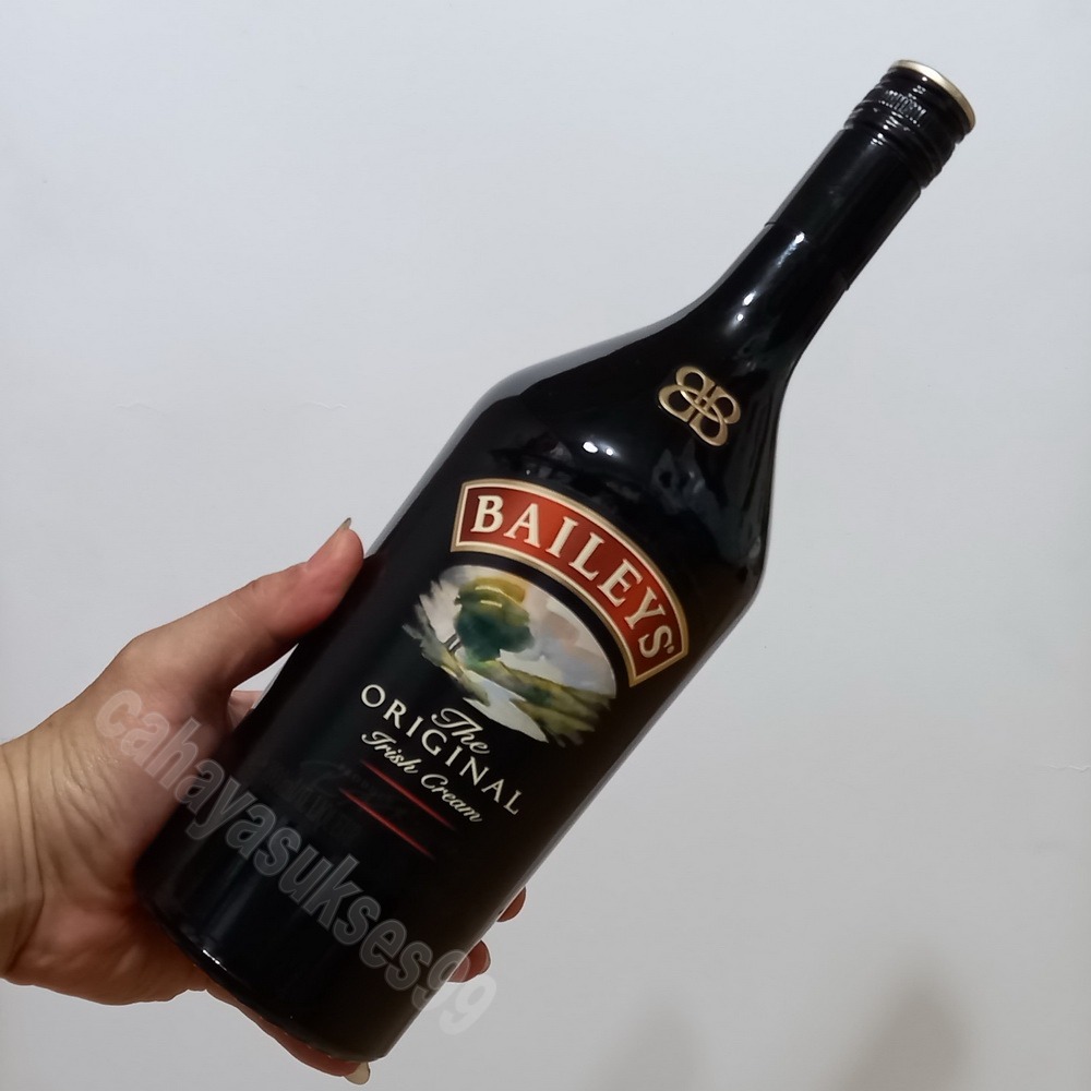 Botol Kosong Bekas Pajangan Hiasan Barang Antik BAILEYS ORIGINAL 1000mL ...