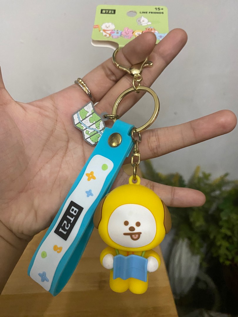 Bt21 x Miniso Chimmy Keychain/Bag Charms/Anik Anik, Hobbies & Toys ...