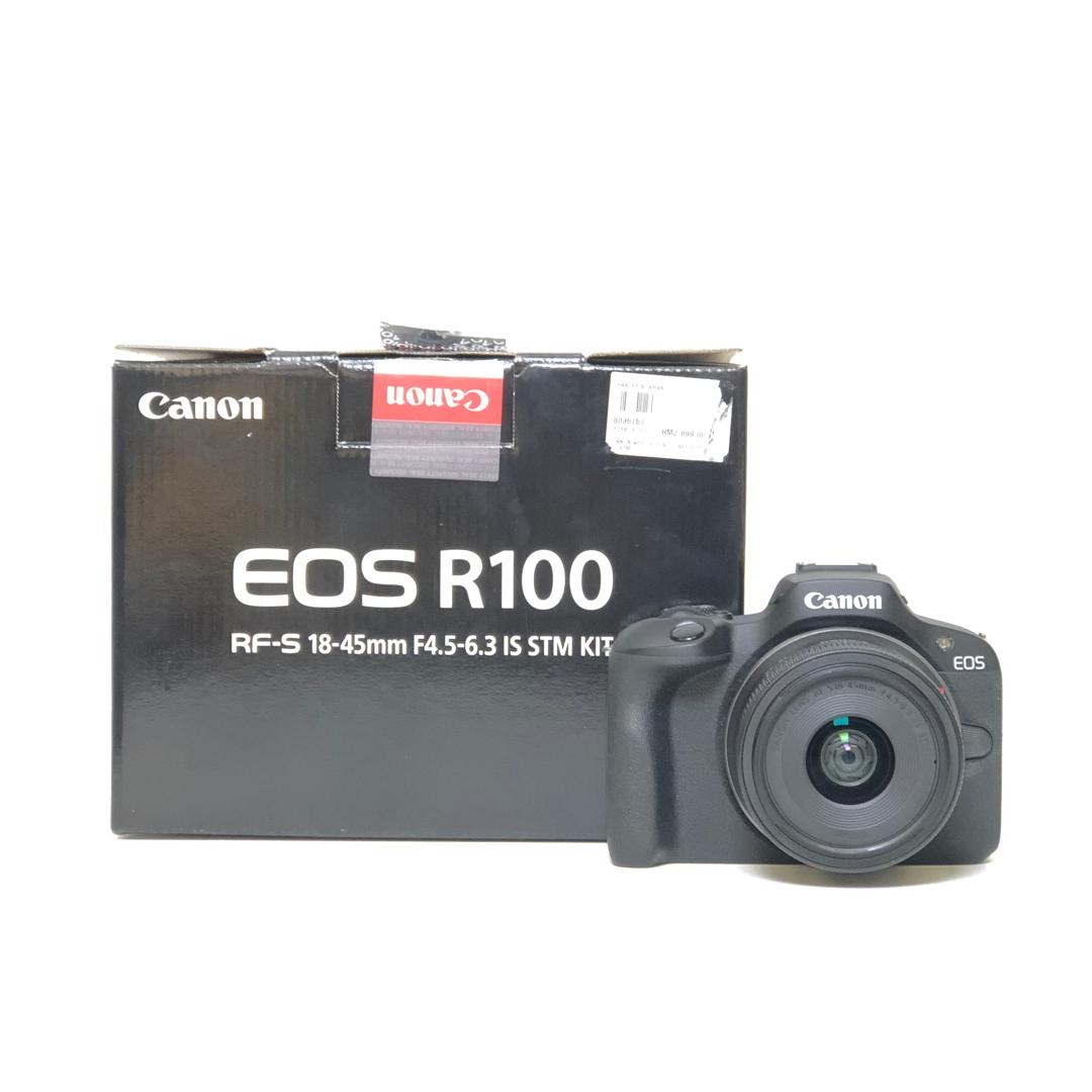 Canon EOS R100 Kit 18-45mm Lens (99% Like New with Box), Photography ...