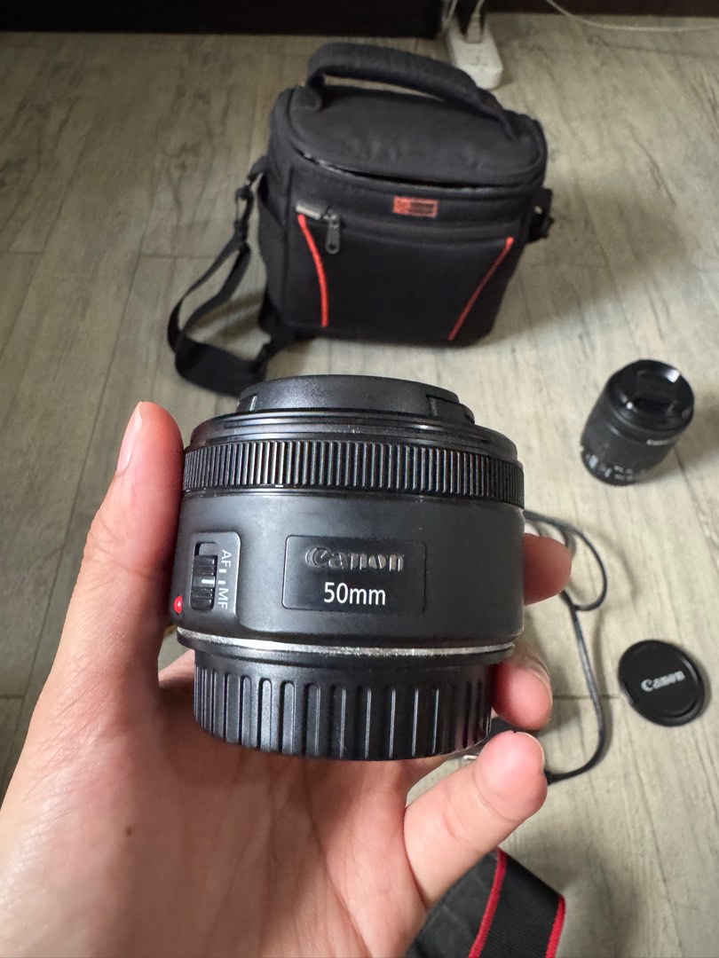 Canon Lens 50mm, Photography, Lens & Kits on Carousell