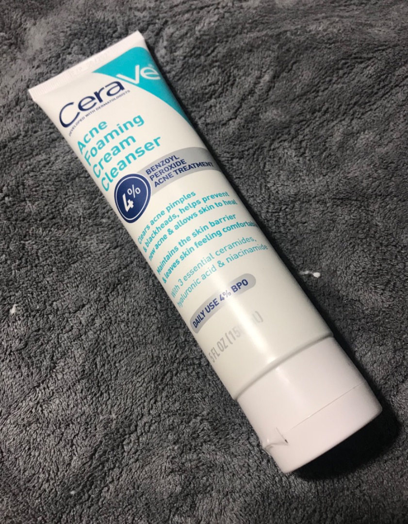 Cerave Acne Foaming Cleanser, Beauty & Personal Care, Face, Face Care on Carousell