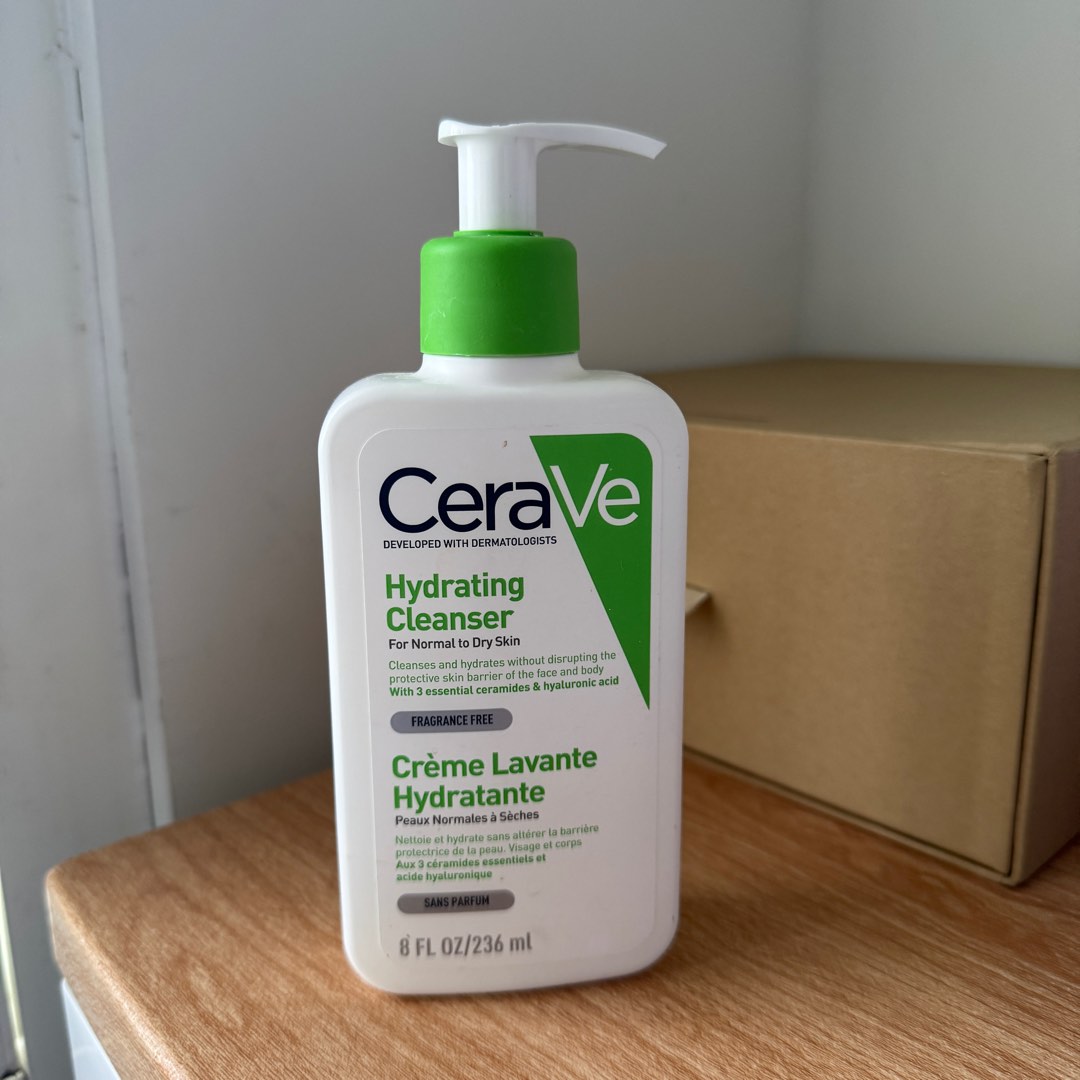 Cerave hydrating cleanser 236ml, Kesehatan & Kecantikan, Kulit, Sabun & Tubuh di Carousell