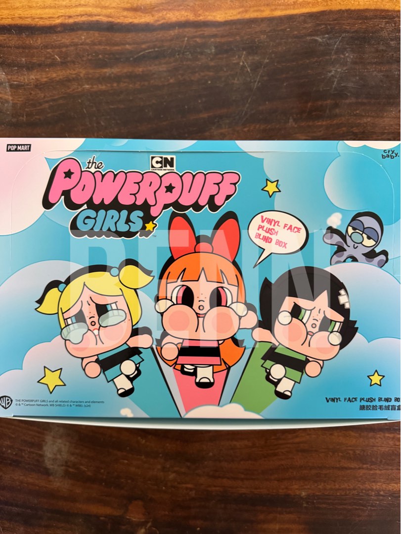 Crybaby x Power Puff Girls (PPG) Fave Plush Pendant, Hobbies & Toys ...