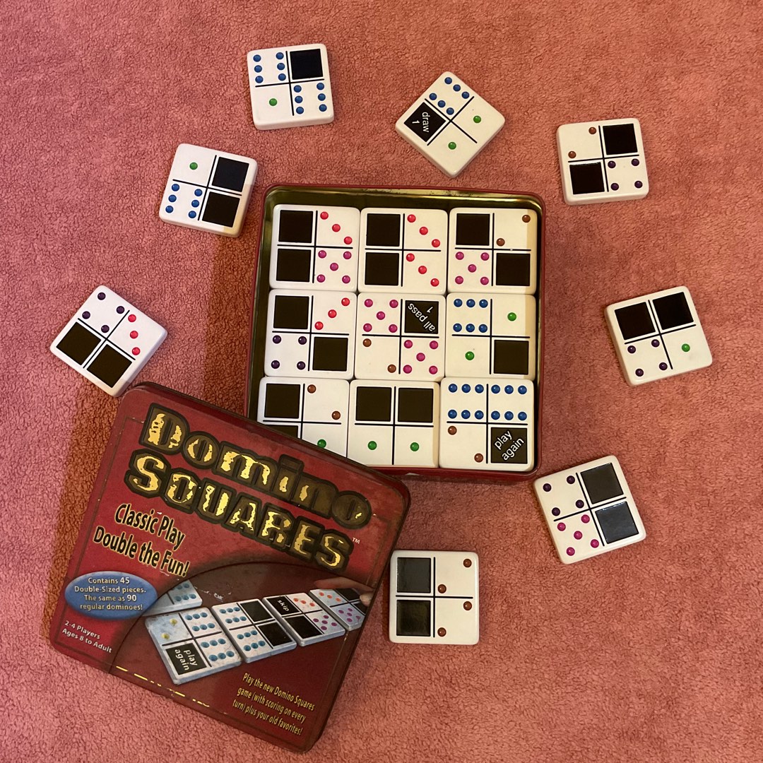 Domino squares, Hobbies & Toys, Toys & Games on Carousell