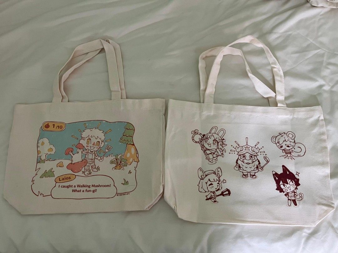 Dungeon Meshi Tote Bag, Hobbies & Toys, Collectibles & Memorabilia, Fan ...