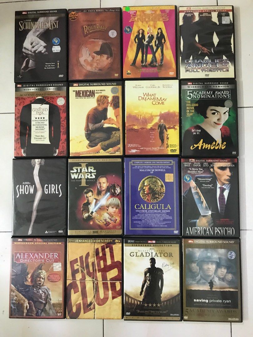 English Movie DVD (each), Hobbies & Toys, Music & Media, CDs & DVDs on ...