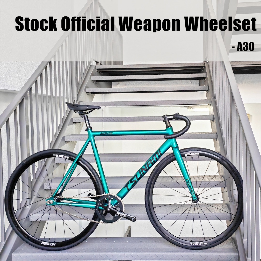 Fixie Alloy Wheelset / wheel upgrade options - not for sale - WEAPON ...