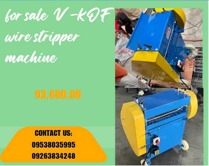 FOR SALE V-KOF WIRE STRIPPER MACHINE, Commercial & Industrial ...