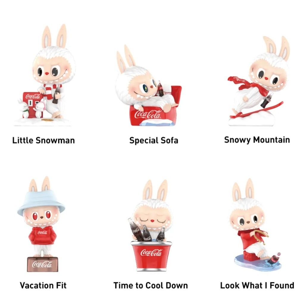 [BRAND NEW] POPMART THE MONSTERS LABUBU COCA-COLA COKE Series Figurines ...