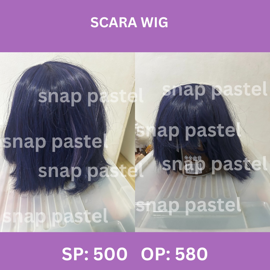 GENSHIN IMPACT SCARA COSPLAY WIG, Women's Fashion, Watches ...