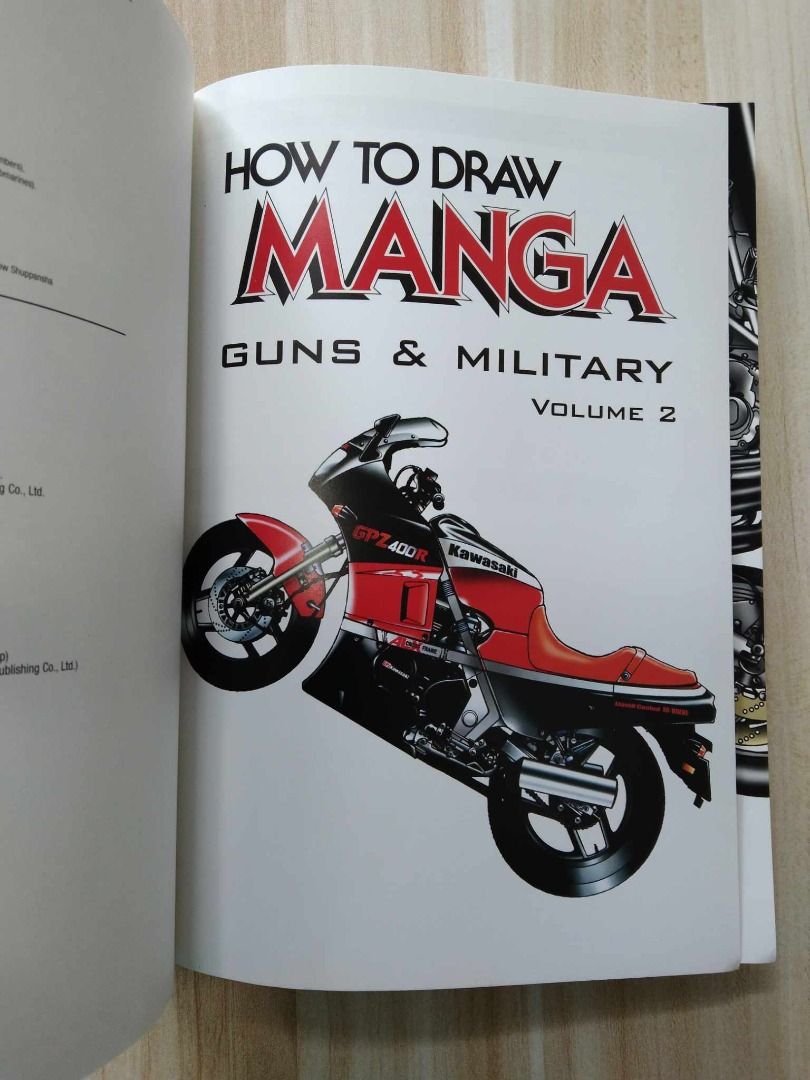 how to draw manga guns and military