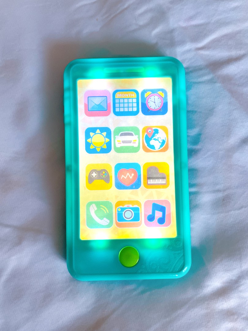 Usa brand Handphone toy musical pretend play batteries use working well ...