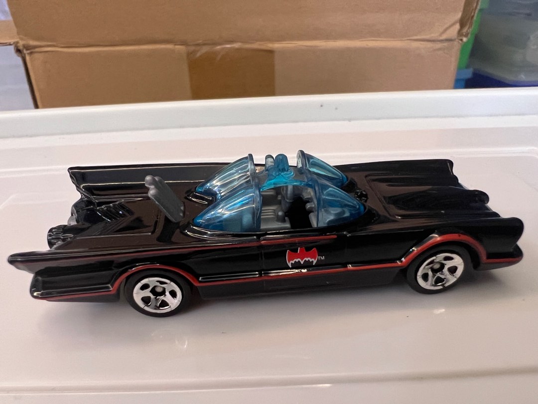 Hotwheels Batmobile 1966 Blue Window Loose, Hobbies & Toys, Toys ...