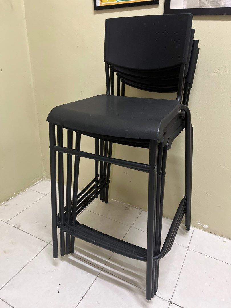IKEA Stig Bar Stool, Furniture & Home Living, Furniture, Chairs on ...