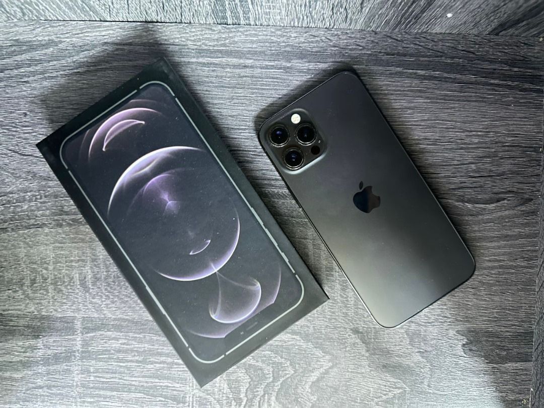 iPhone 12 Pro Max Graphite 128GB, Mobile Phones & Gadgets, Mobile ...