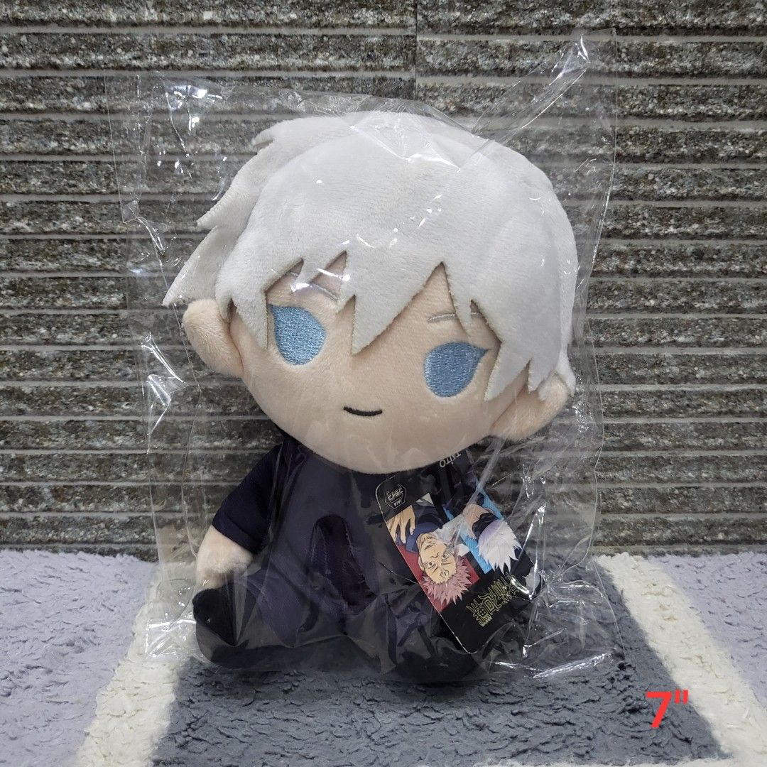 JUJUTSU KAISEN Satoru Gojo Stuff Toy Plushie, Hobbies & Toys, Toys ...