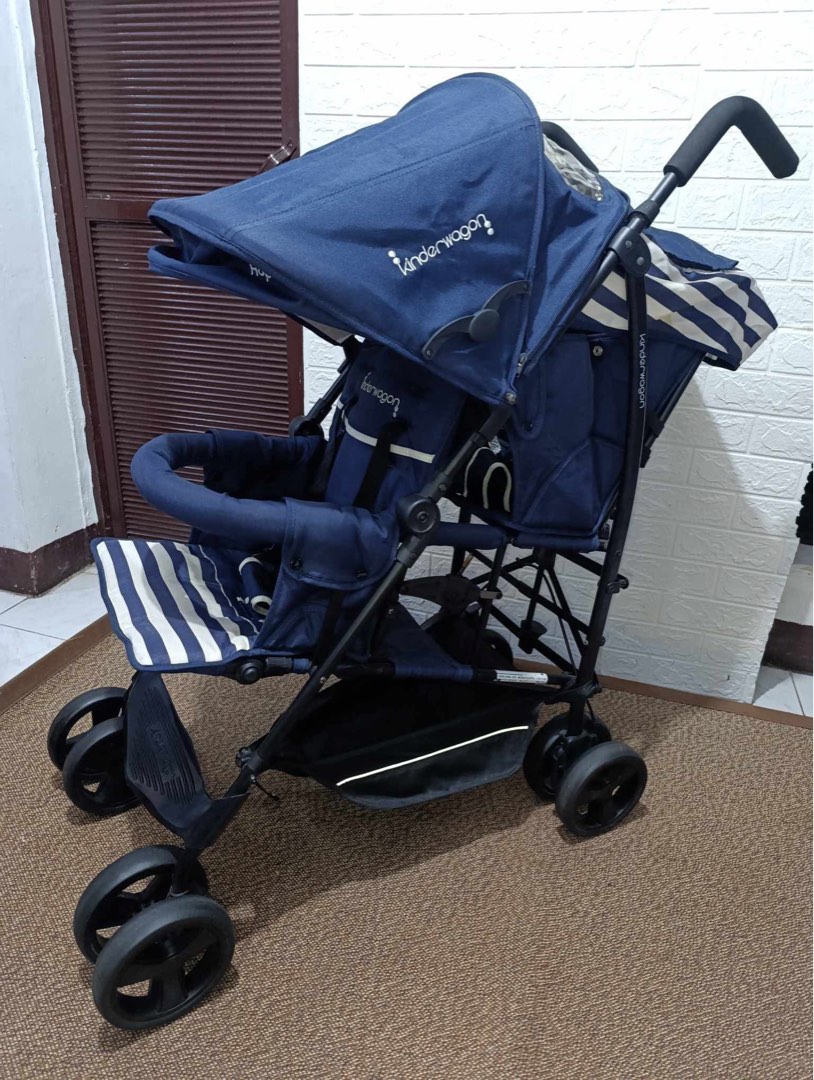 Kinderwagon HOP Lightweight Double Stroller, Babies & Kids, Going Out ...