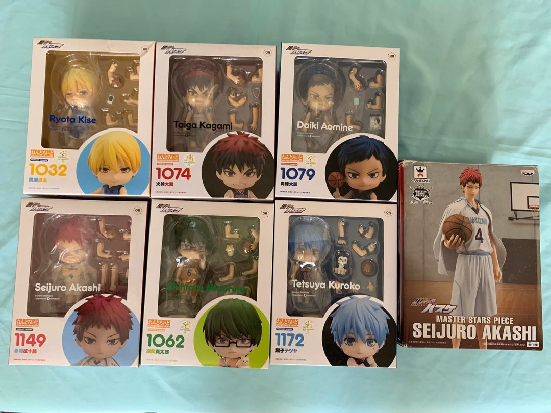 KUROKO NO BASKET NENDOROID SET AND FIG, Hobbies & Toys, Toys & Games on ...