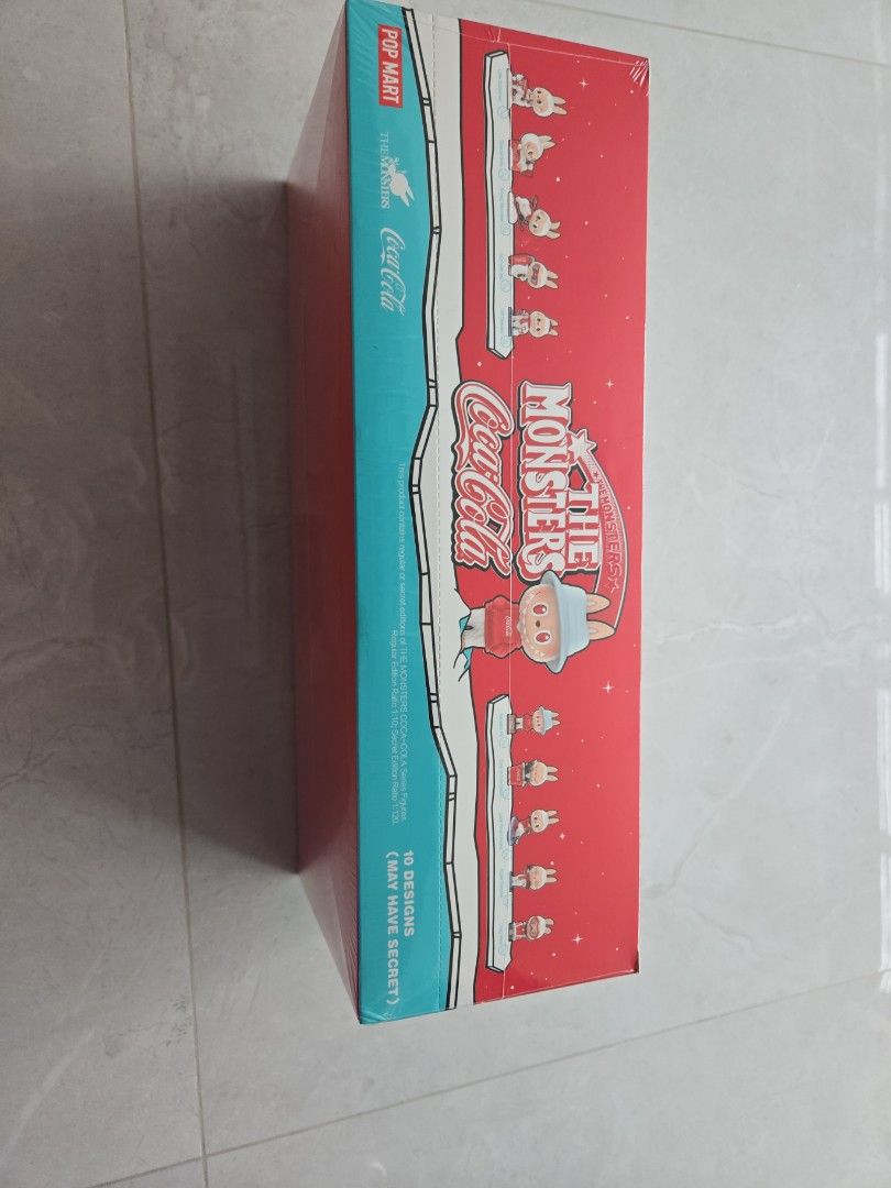 PopMart Labubu coca cola series figures, Hobbies & Toys, Toys & Games ...
