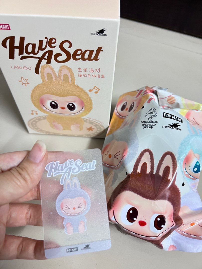 Labubu V2 HeHe, Hobbies & Toys, Toys & Games on Carousell