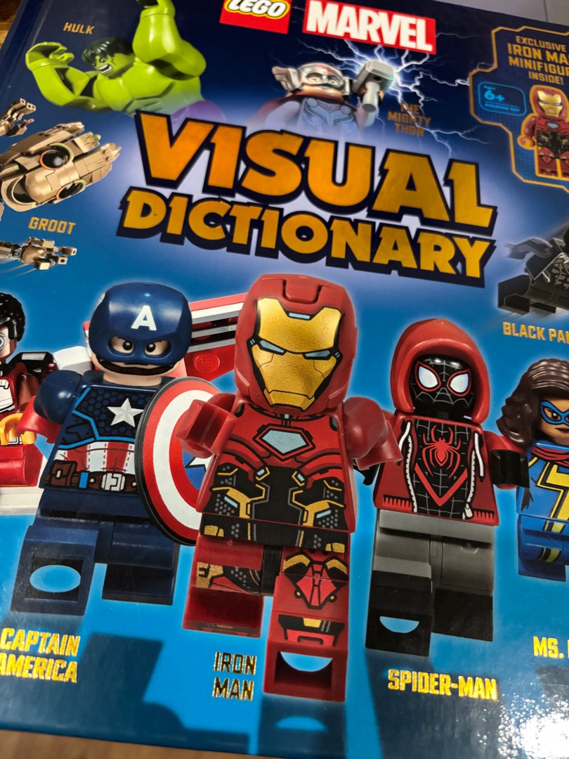 Lego Marvel Visual Dictionary, Hobbies & Toys, Toys & Games on Carousell