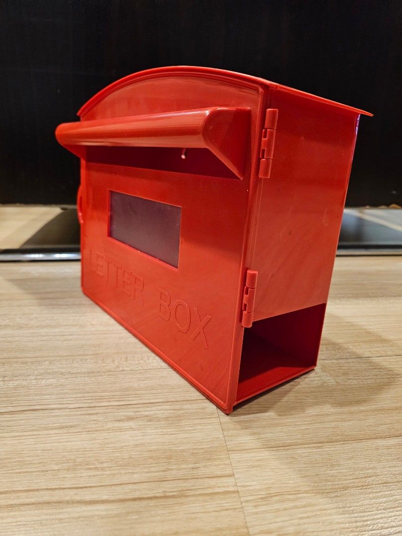 Mailbox Plastic / Peti Surat PVC, Furniture & Home Living, Outdoor ...