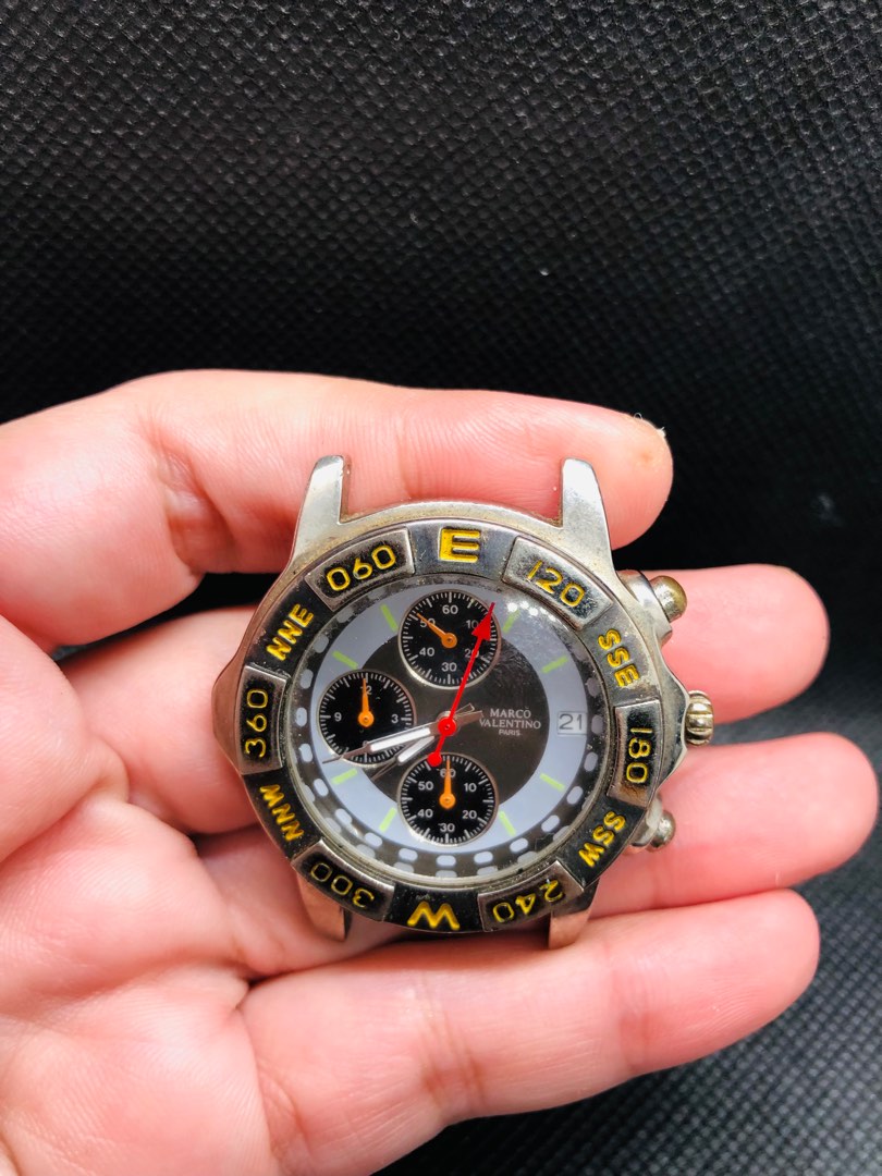 Marco Valentino Paris Chrono Quartz Mens Watch, Men's Fashion, Watches ...