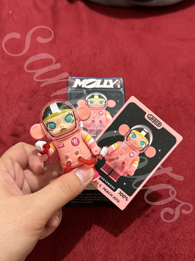 MEGA SPACE MOLLY PEACH 100%, Hobbies & Toys, Toys & Games on Carousell