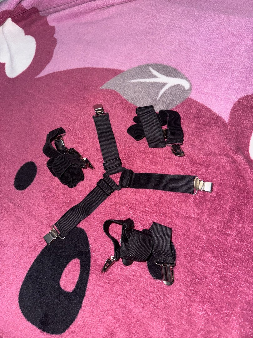 Metal Sling Bed Sheet Clip Adjustable 3 Way Bed Mattress Grippers ...