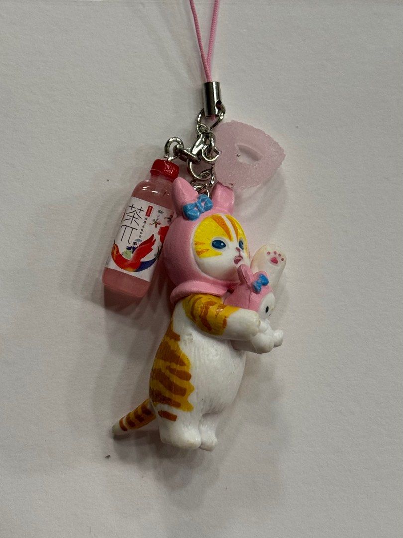 mofusand x sanrio anikanik gotochi trinkets phone charm gachapod ...