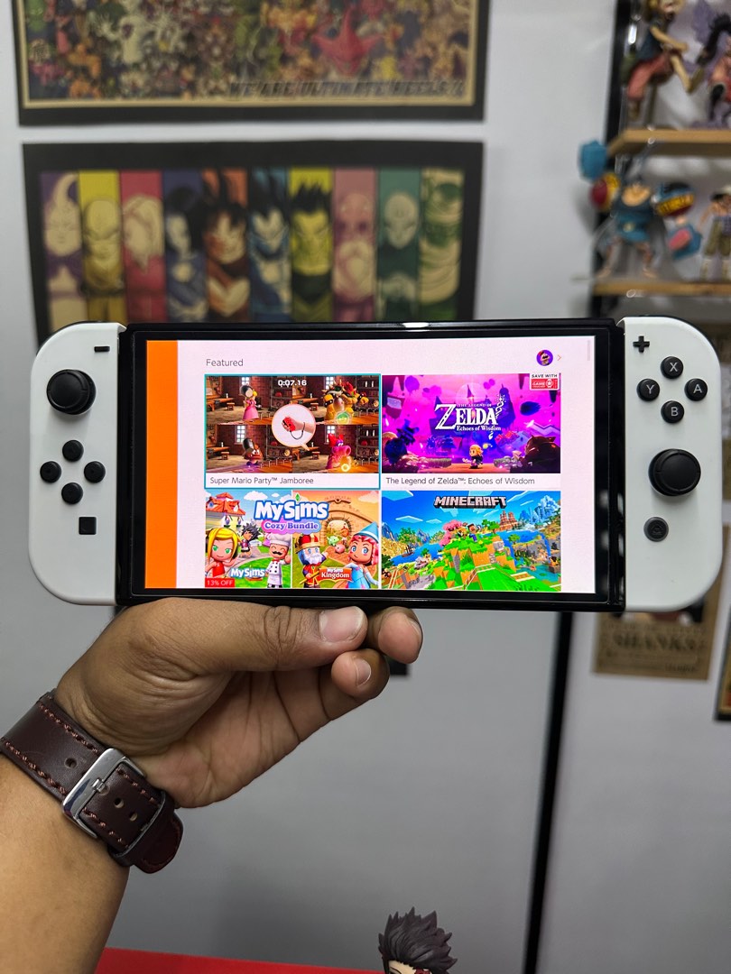 Nintendo switch oled like new, Video Gaming, Video Game Consoles ...