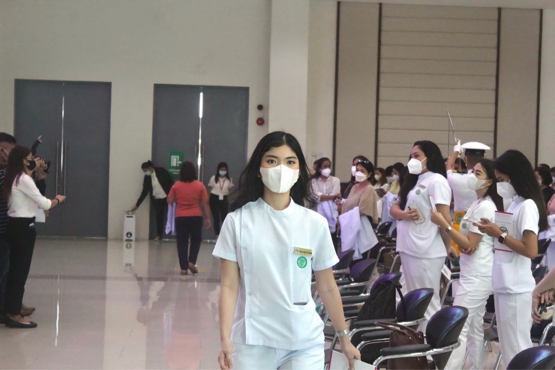 OLFU MEDTECH UNIFORM, Women's Fashion, Dresses & Sets, Sets or ...