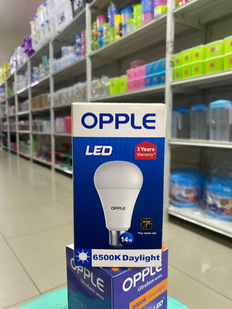 Opple LED 6500K Daylight 14W, Furniture & Home Living, Lighting & Fans ...