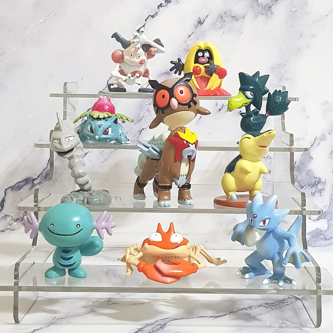 Pokemon First Gen Rare Vintage Figures Mr Mime Jynx Bulbasaur Hoot hoot ...