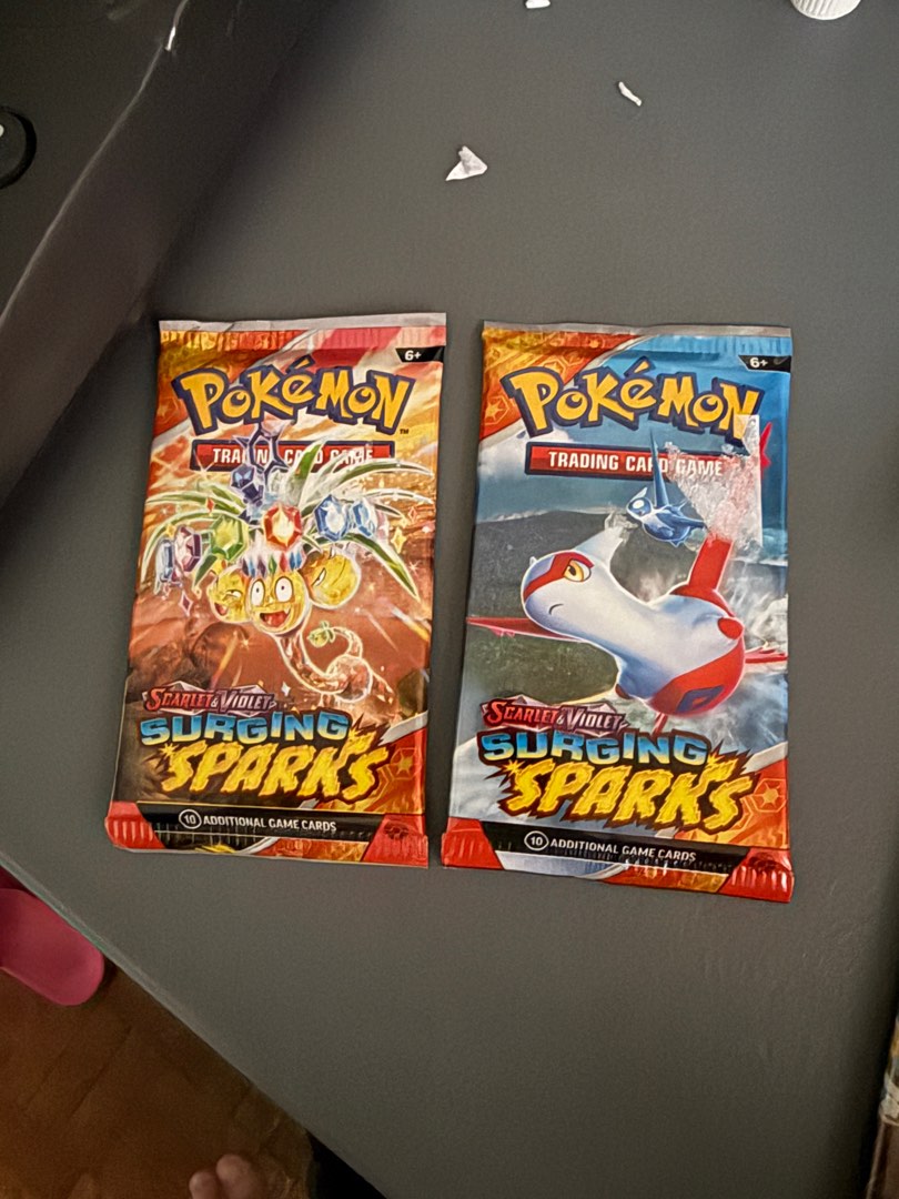 Pokemon TCG Surging Sparks Singles, Hobbies & Toys, Toys & Games on ...