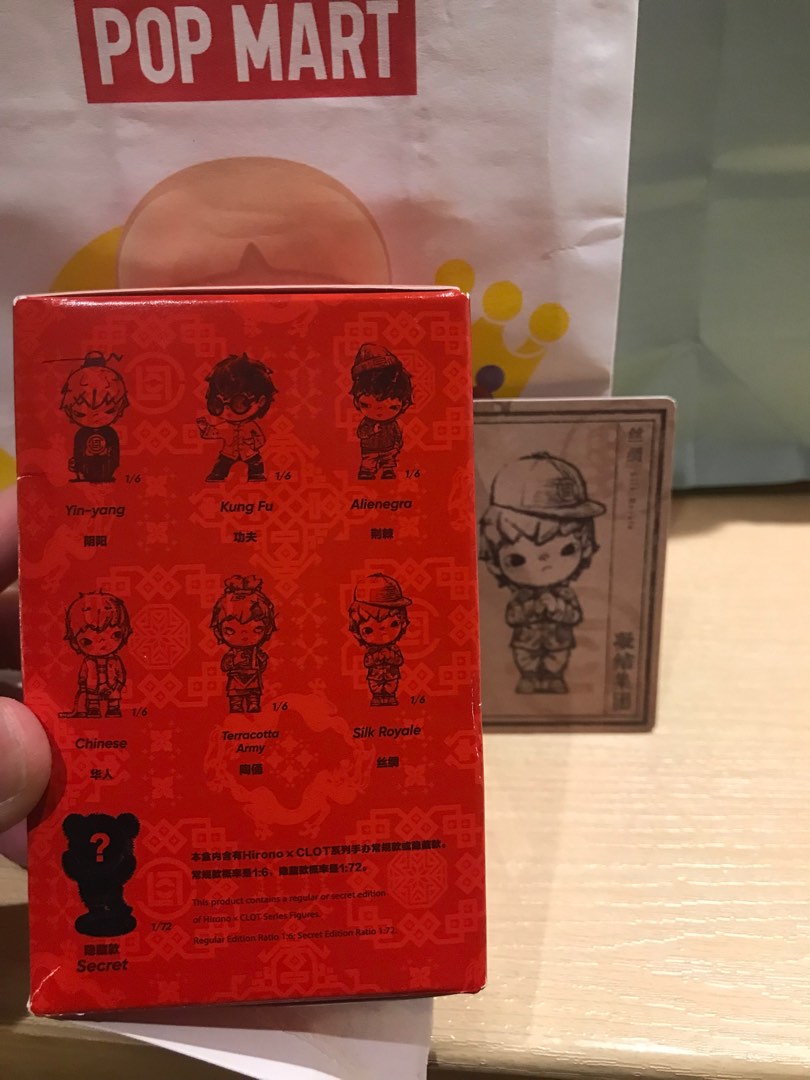 Popmart Hirono x Clot, Hobbies & Toys, Toys & Games on Carousell