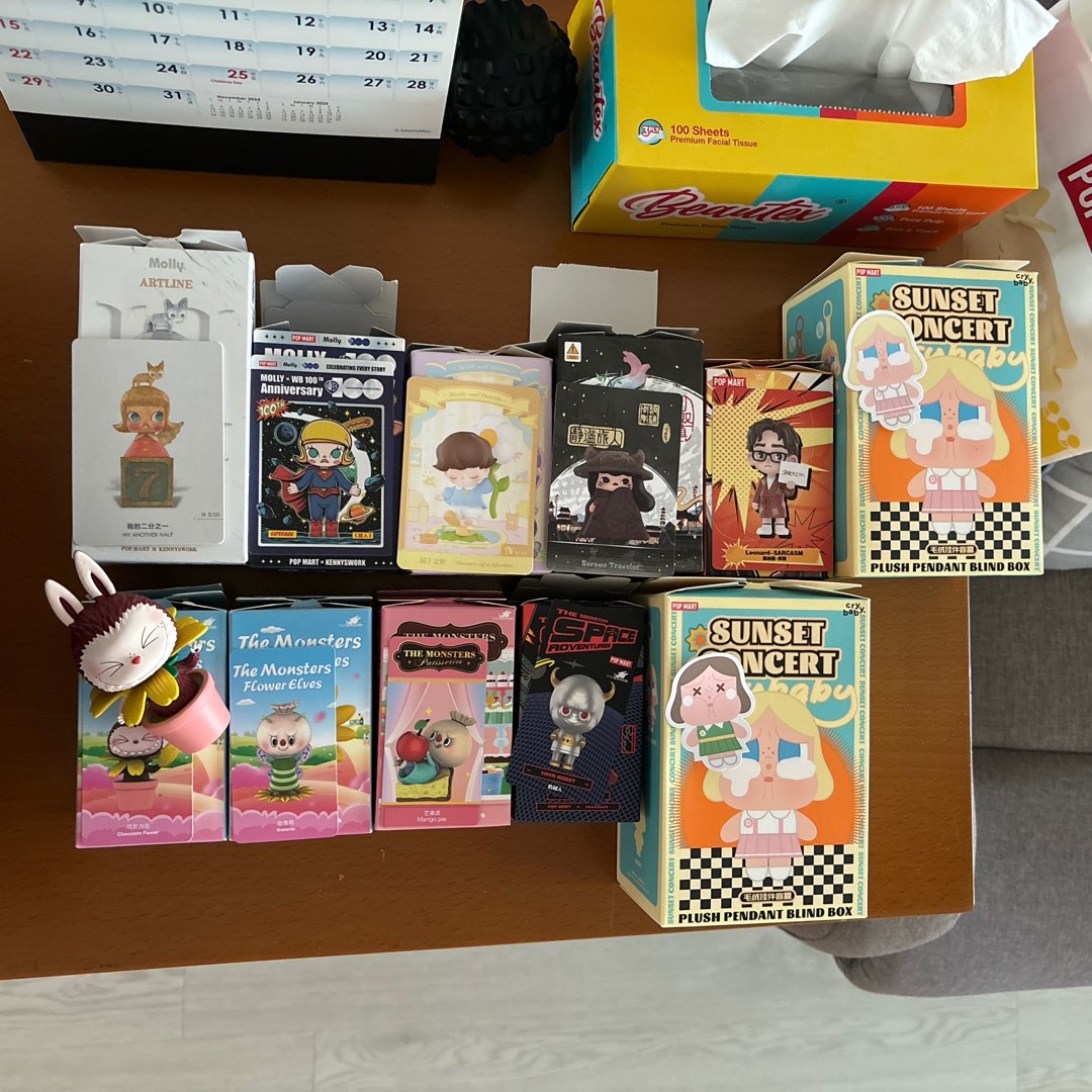 POPMART LABUBU MOLLY CRYBABY, Hobbies & Toys, Toys & Games on Carousell