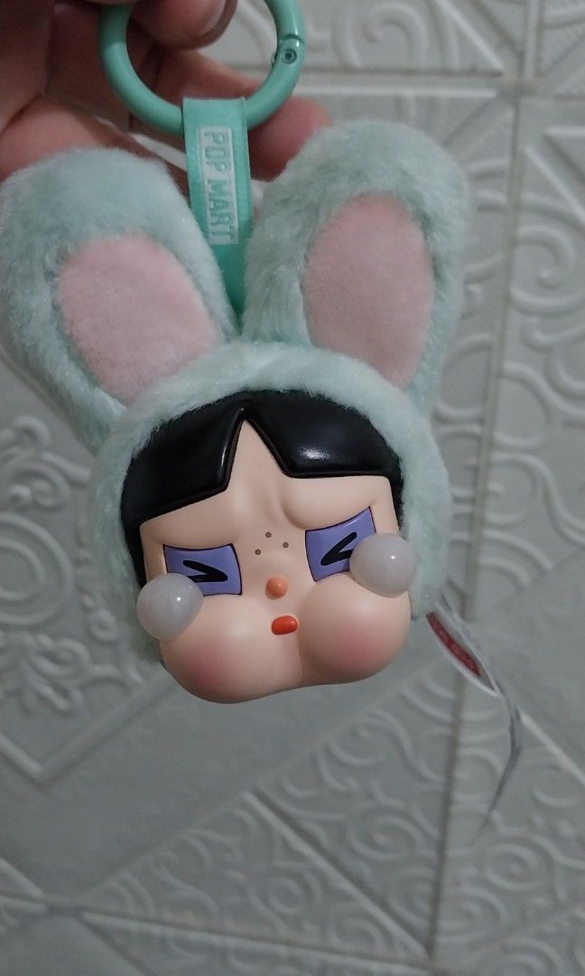 PPG Crybaby Bunny Buttercup Ori Popmart Preloved with deffect, Barang ...