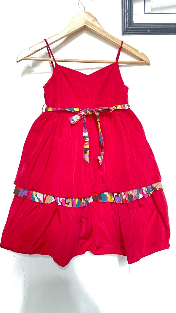 Red formal dress for kids, Babies & Kids, Babies & Kids Fashion on ...