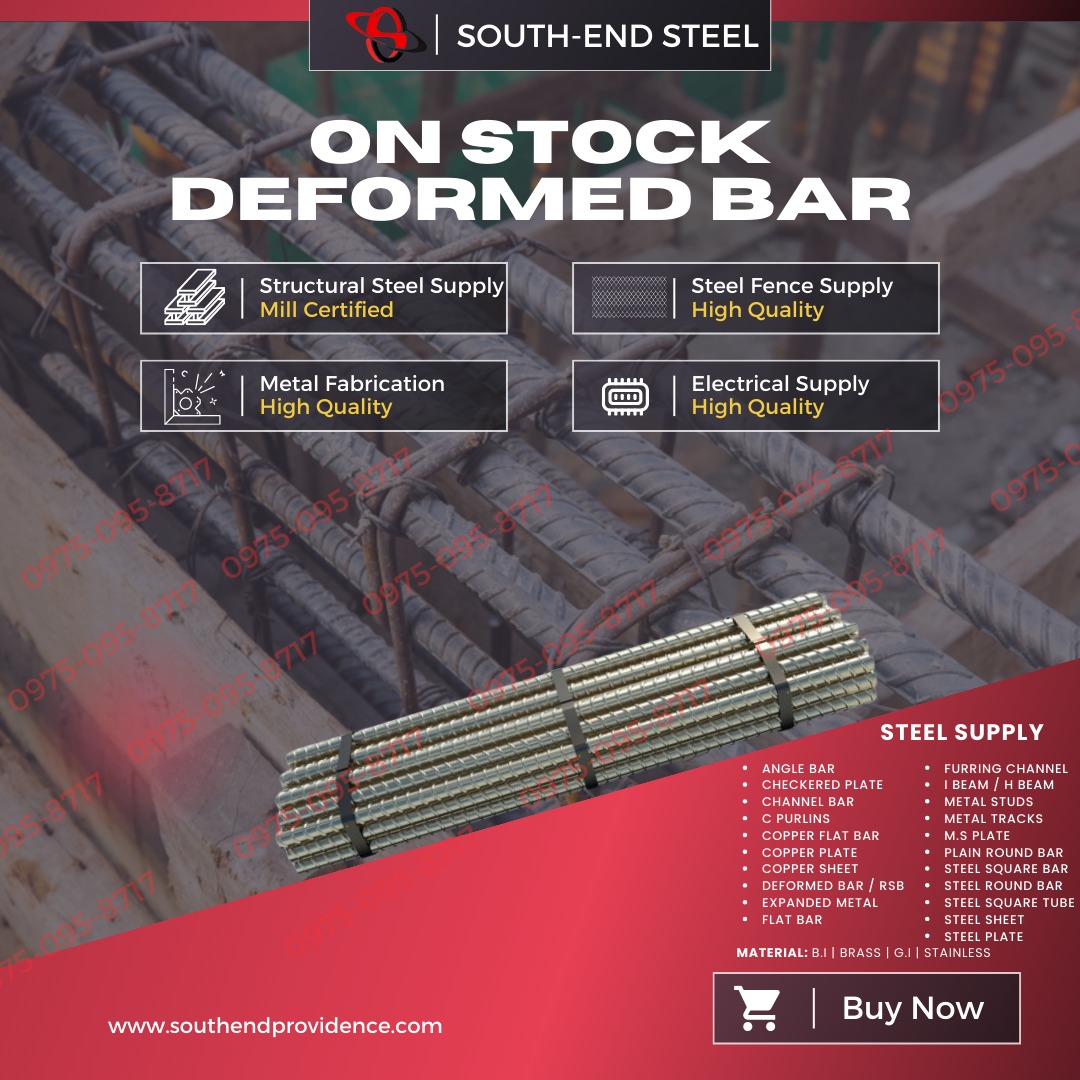 Reinforcing Steel Bars / Corrugated Rebar / Deformed Bar Grade 33 / RSB ...