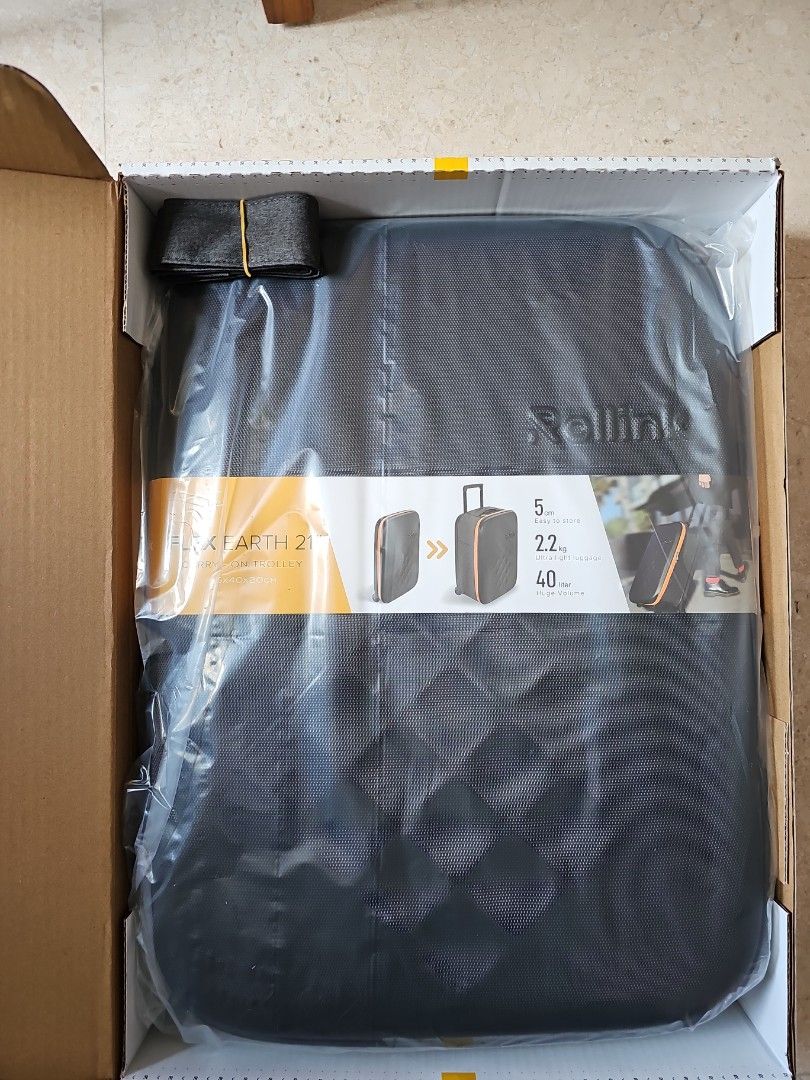 Rollink Flex Earth 21" collapsible BN, Hobbies & Toys, Travel, Luggage on Carousell