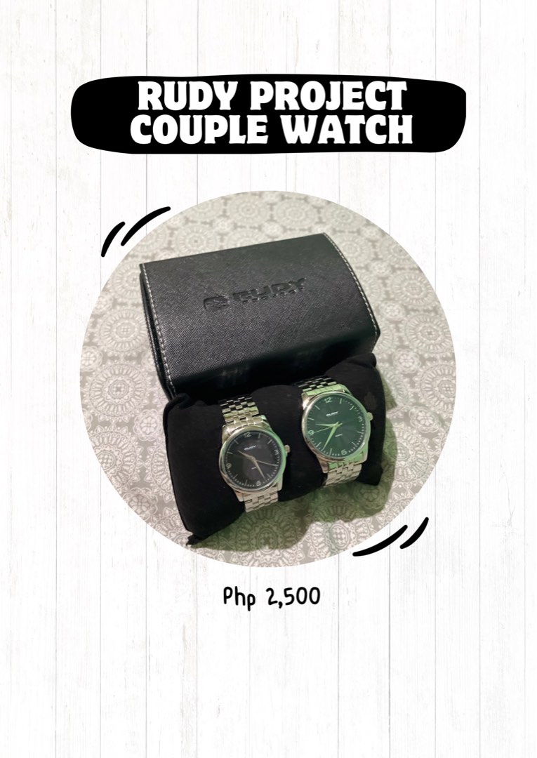 Rudy Project Couple Watch, Luxury, Watches on Carousell