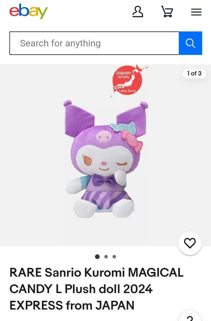 Sanrio Kuromi Magical Candy, Hobbies & Toys, Toys & Games on Carousell