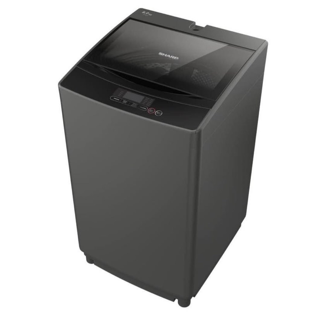 Sharp Washing Machine / ES-JN08A9(GY), TV & Home Appliances, Washing ...